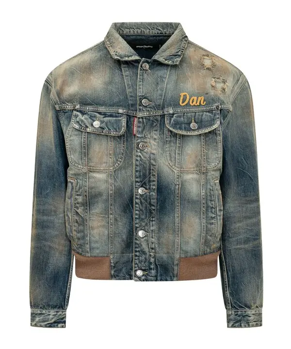 Dsquared2 Long-sleeve Denim Jacket
