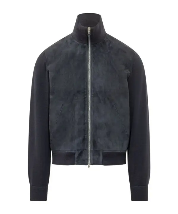 TOM FORD Full Zip Jacket - Black
