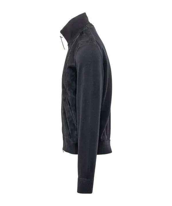 TOM FORD Full Zip Jacket - Black