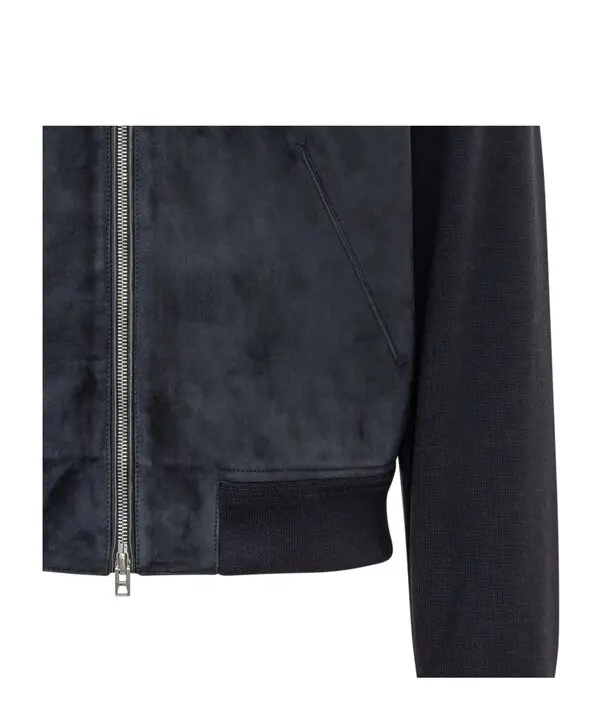TOM FORD Full Zip Jacket - Black
