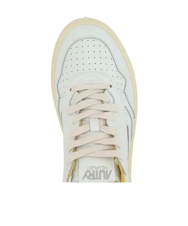 AUTRY Medalist Perforated Leather Sneakers