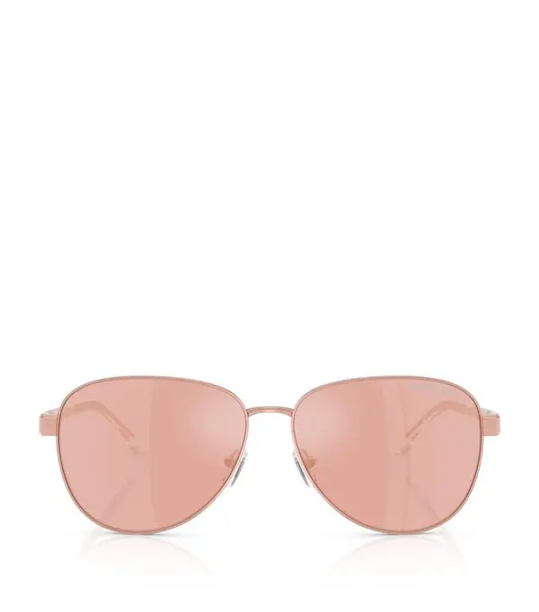 Michael Kors Biarritz Pilot Sunglasses - Pink