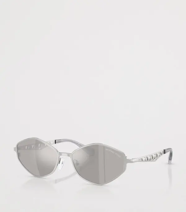 Michael Kors Gold Coast Irregular Cat Eye Sunglasses