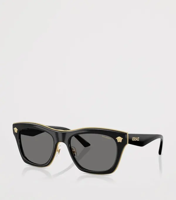 Versace Square Medusa Sunglasses