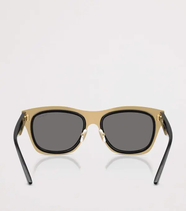 Versace Square Medusa Sunglasses