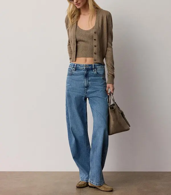 Ralph Lauren Silk Mouliné Cardigan