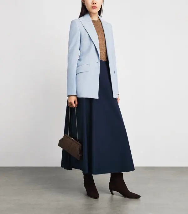 Gabriela Hearst Leiva Suede Blazer