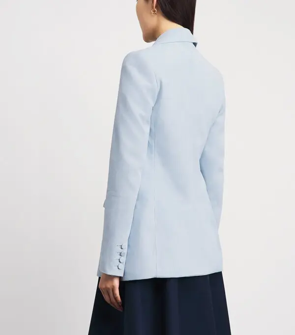 Gabriela Hearst Leiva Suede Blazer