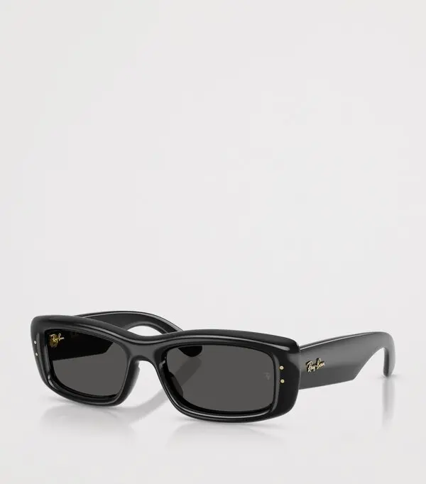 Ray-ban Kiliane Puffer Rectangle Sunglasses - Black