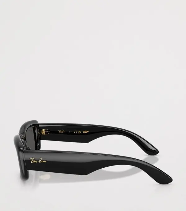Ray-ban Kiliane Puffer Rectangle Sunglasses - Black