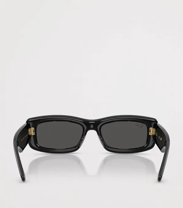 Ray-ban Kiliane Puffer Rectangle Sunglasses - Black