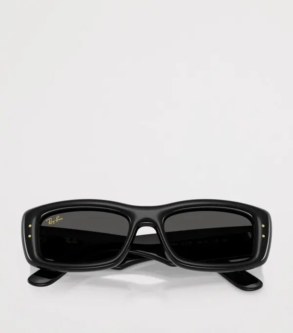 Ray-ban Kiliane Puffer Rectangle Sunglasses - Black