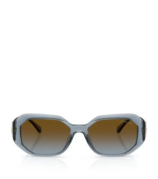 Michael Kors Siesta Key Rectangle Sunglasses - Blue