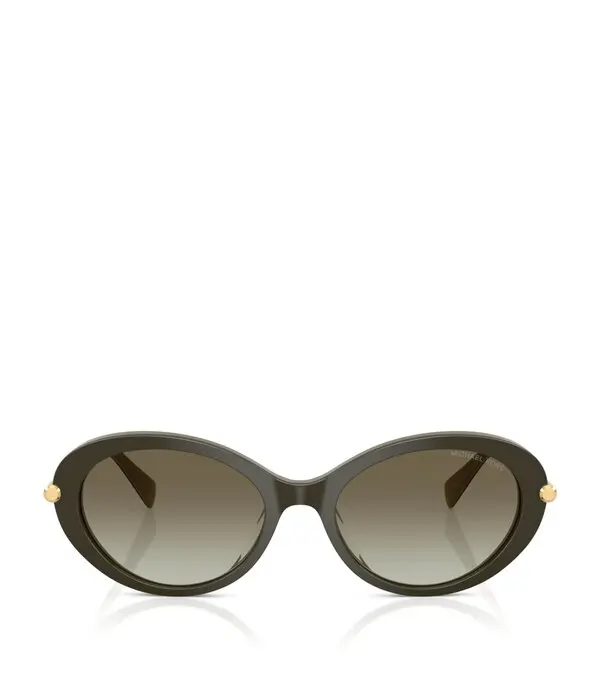 Michael Kors Rockaway Oval Sunglasses - Green