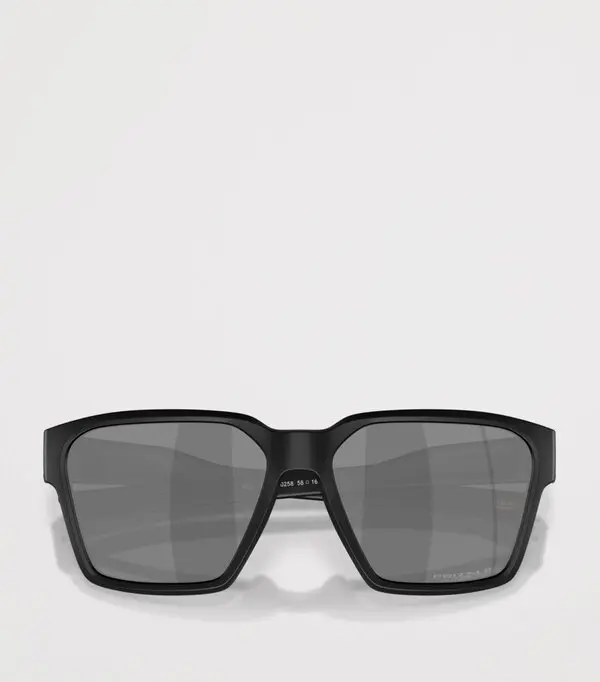 Oakley Briza Polarized Square Frame Sunglasses - Black