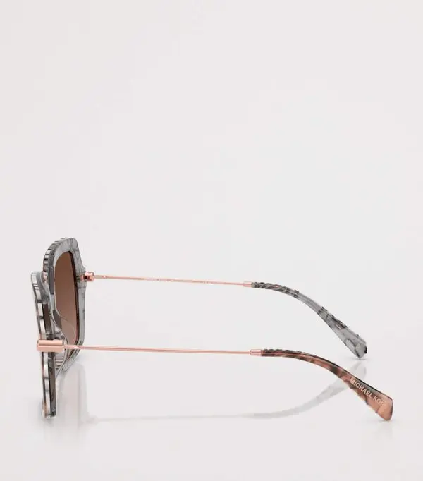 Michael Kors Quogue Oversized Square Frame Sunglasses