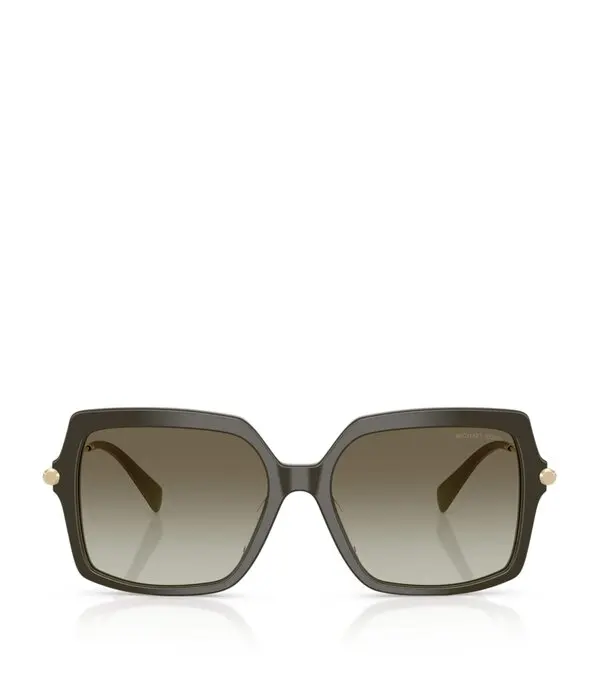 Michael Kors Quogue Square Sunglasses - Green