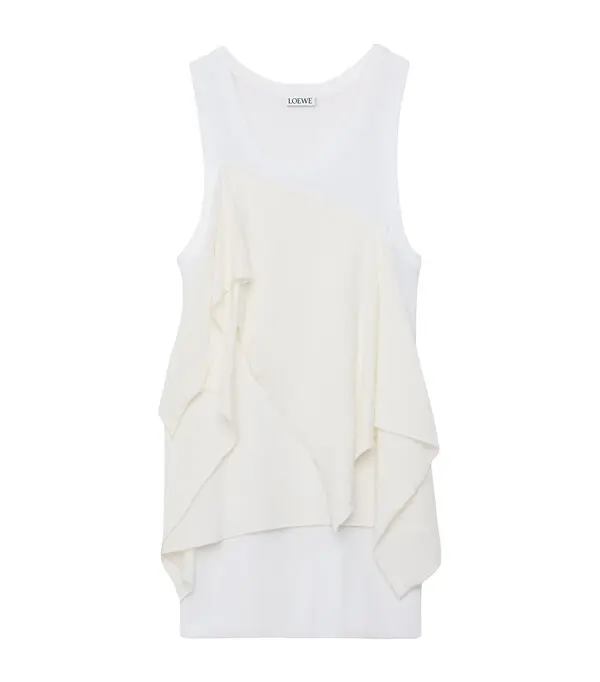 Loewe Asymmetric Paneled Tank Top
