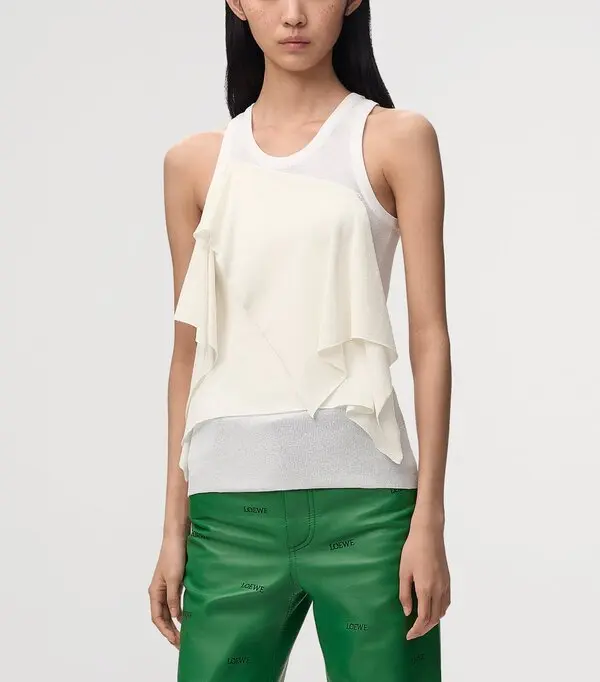 Loewe Asymmetric Paneled Tank Top
