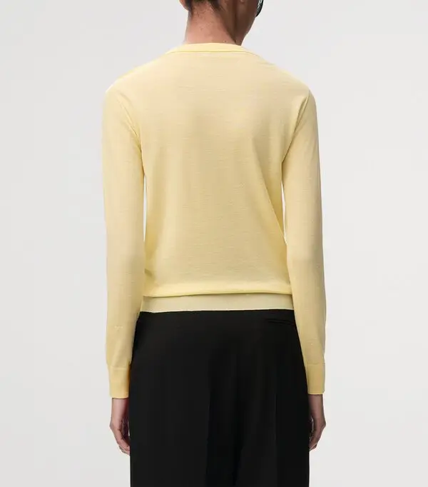 Loewe Stretch-wool Boat-neck Sweater