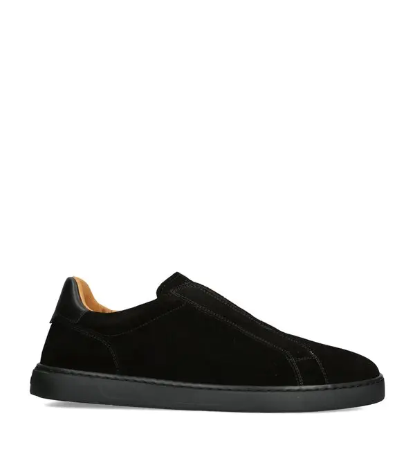 Magnanni Suede Laceless Sneakers