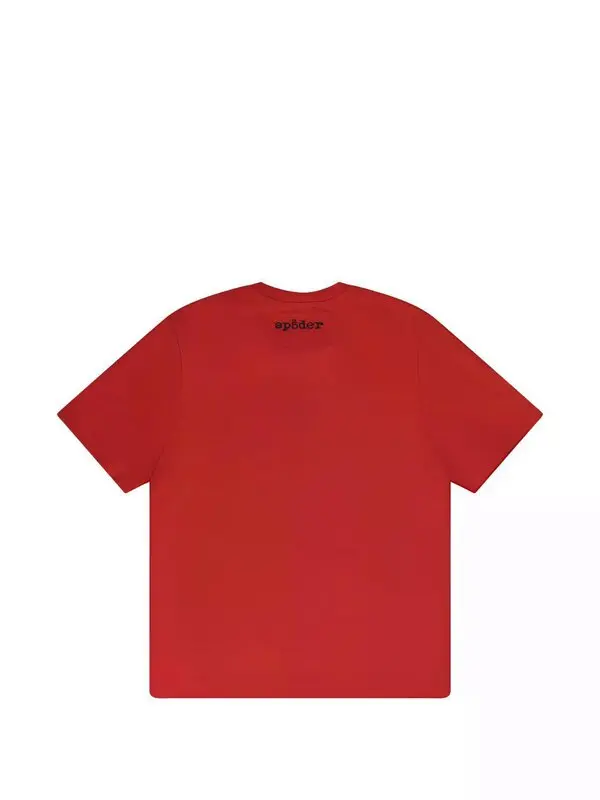 SP5DER Graphic-print T-shirt - Red