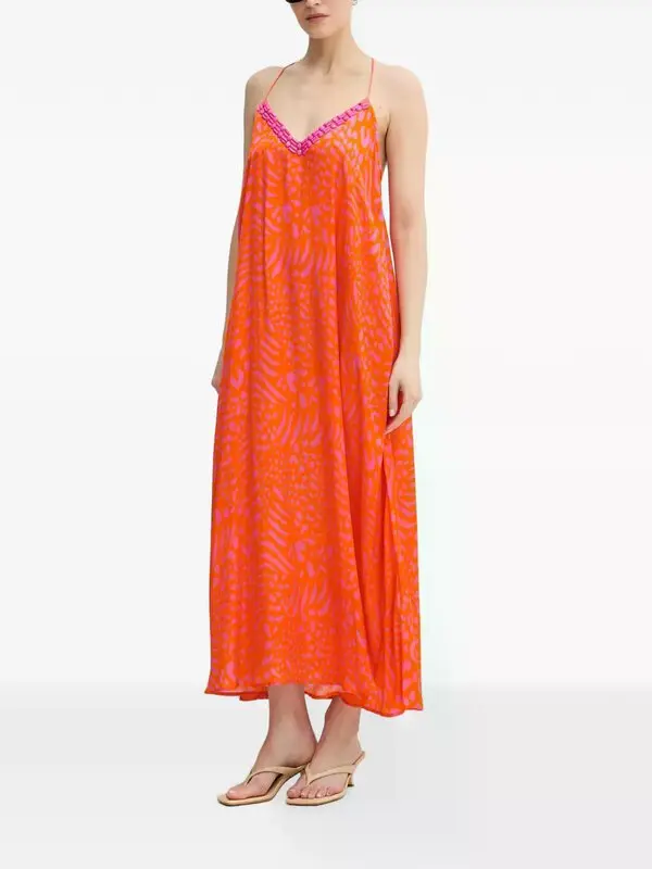 Lola Casademunt Embellished Maxi Dress