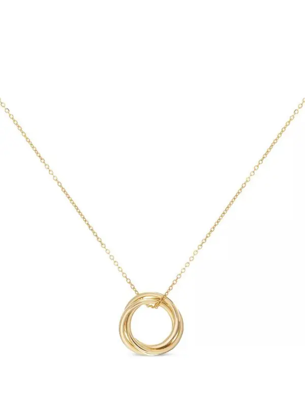 AUREE JEWELLERY Knightsbridge Russian Wedding Ring Necklace - Gold