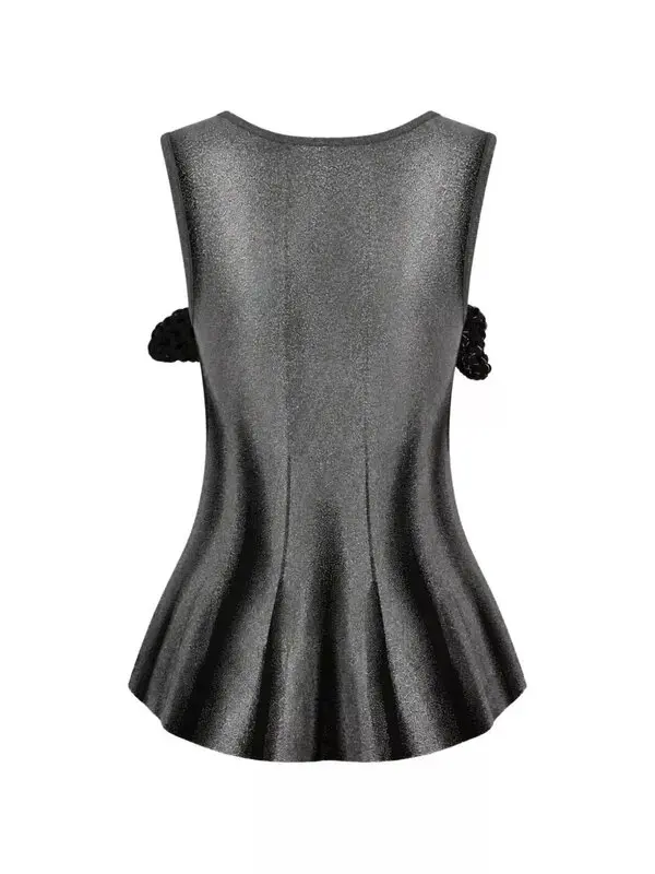 Ph5 Reflective Peplum Tank Top
