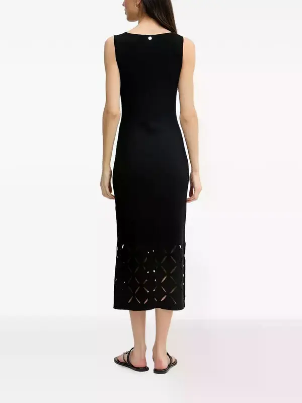 Joseph Ribkoff Cut-out Sleeveless Midi Dress