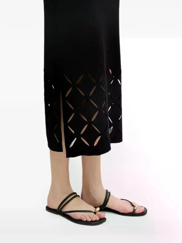 Joseph Ribkoff Cut-out Sleeveless Midi Dress