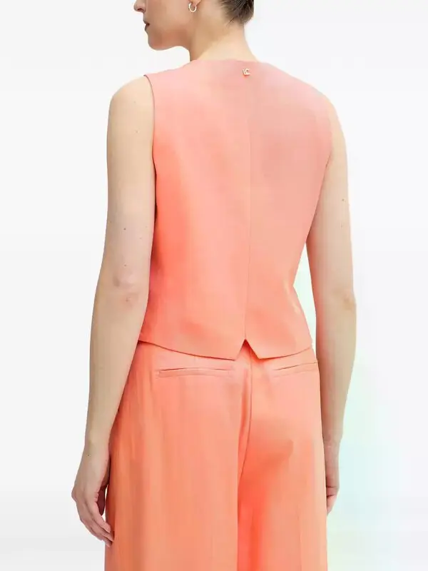 LOLA CASADEMUNT V-neck Button-up Waistcoat