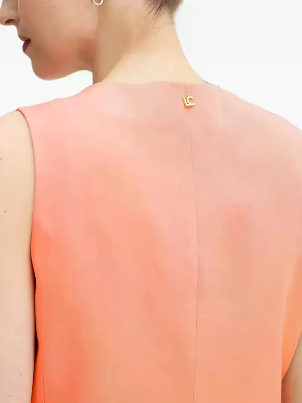 LOLA CASADEMUNT V-neck Button-up Waistcoat