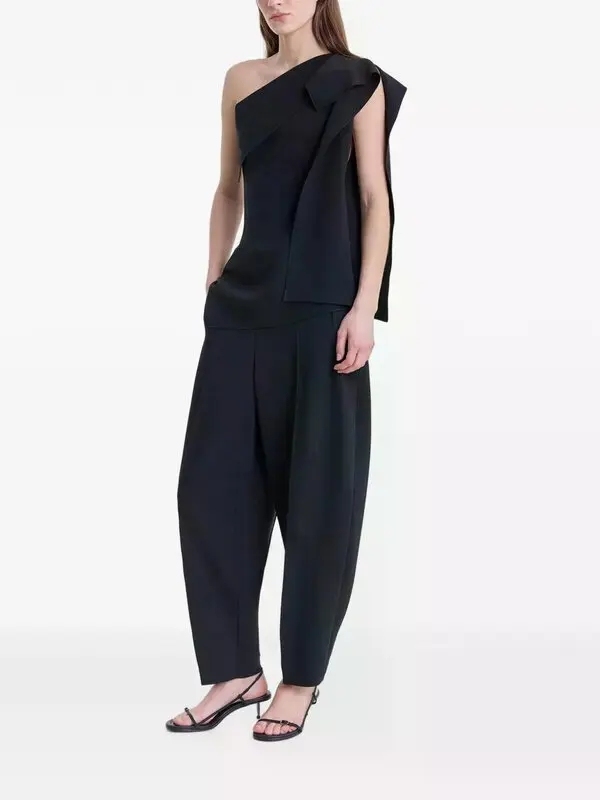 FFORME One-shoulder Draped Top