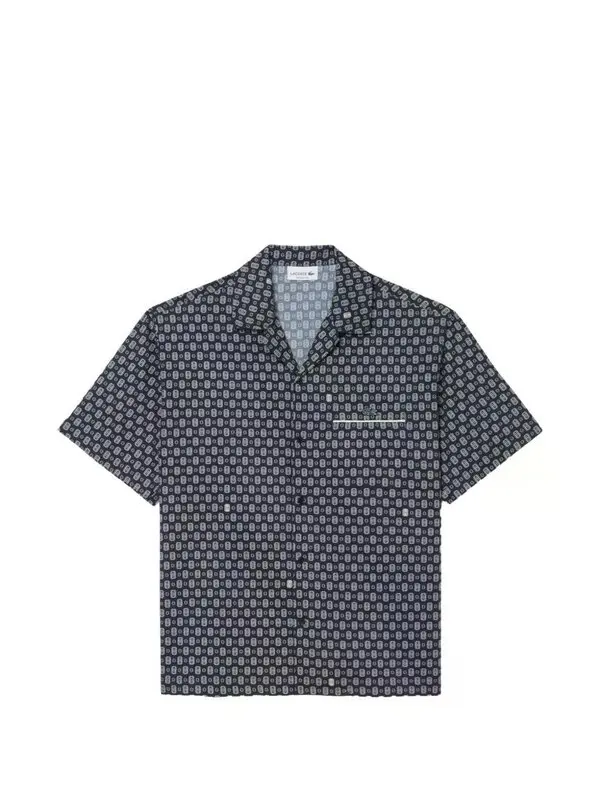 Lacoste Relaxed-fit Camp-collar Shirt
