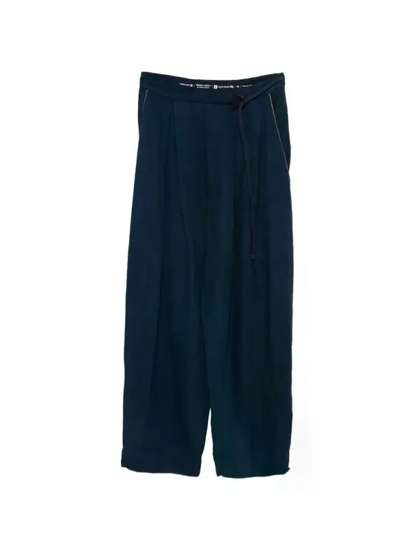 OSKLEN Drawstring Pleated Trousers
