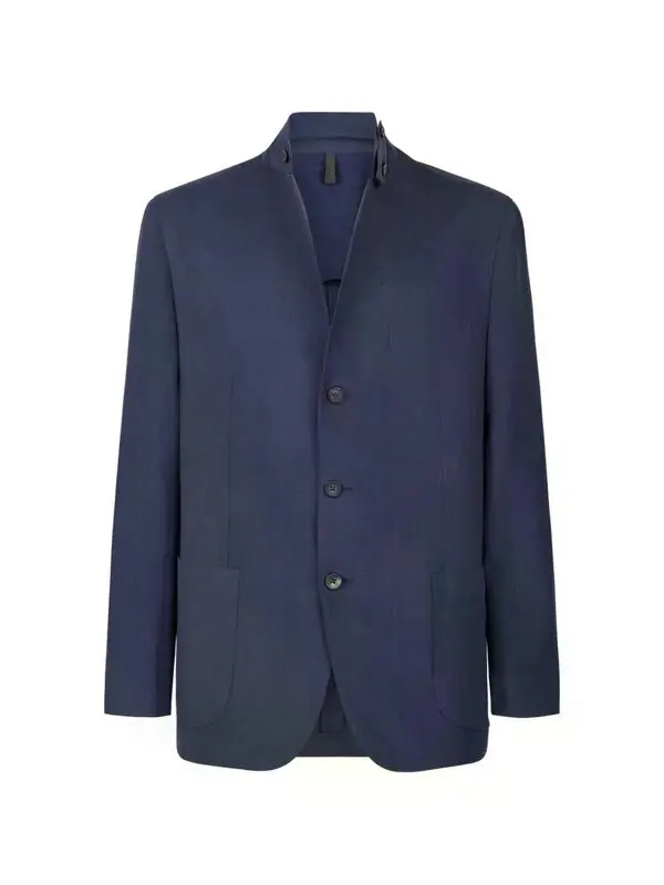 Sease Single-breasted Patch-pocket Blazer