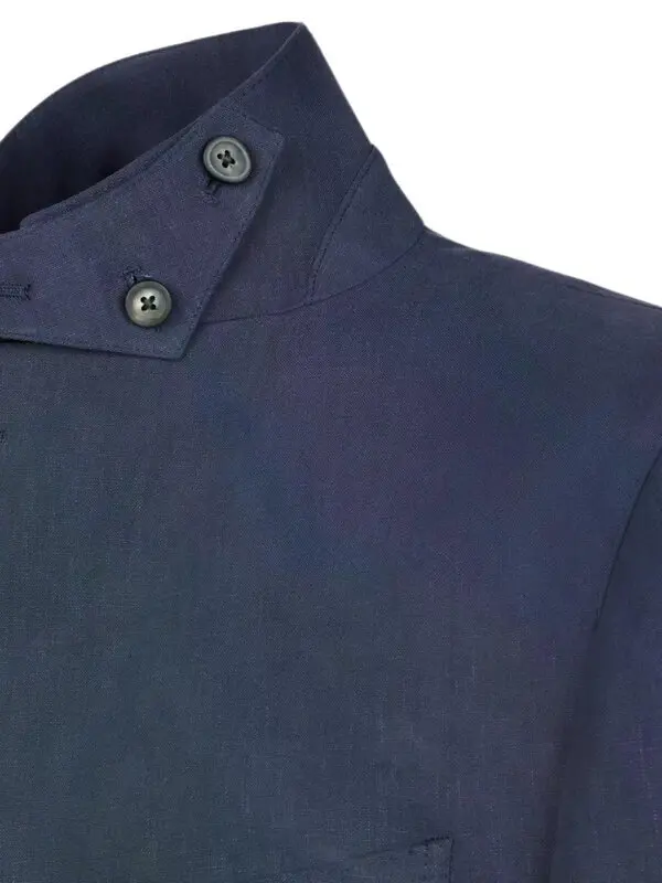 Sease Single-breasted Patch-pocket Blazer