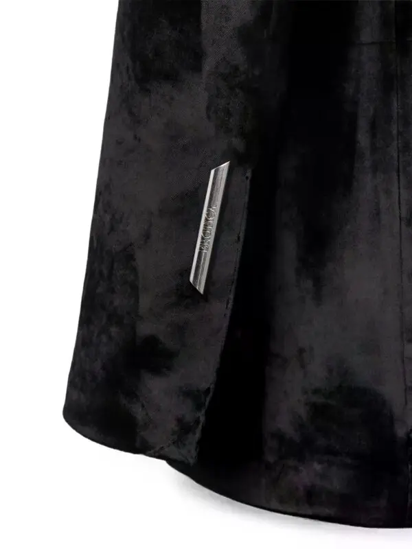 DONDUP Velvet Peak-lapel Blazer