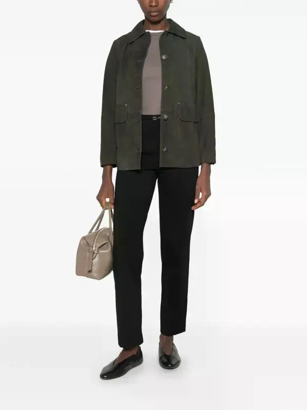 Sandro Zip-fastening Belted Trousers