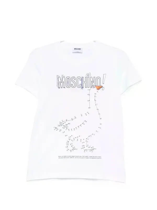 Moschino Short-sleeve Goose-print T-shirt