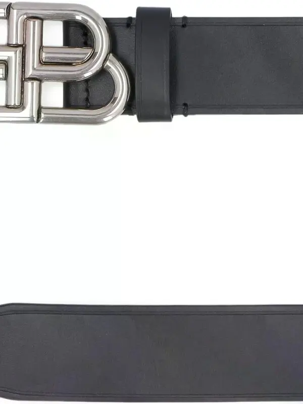 Balenciaga Bb Leather Belt
