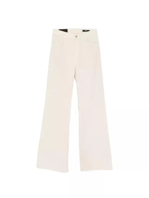 DONDUP Amber Flared-leg Trousers - Neutrals