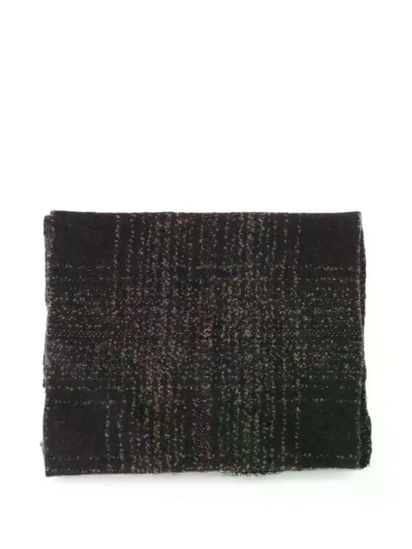 Faliero Sarti Check-pattern Scarf