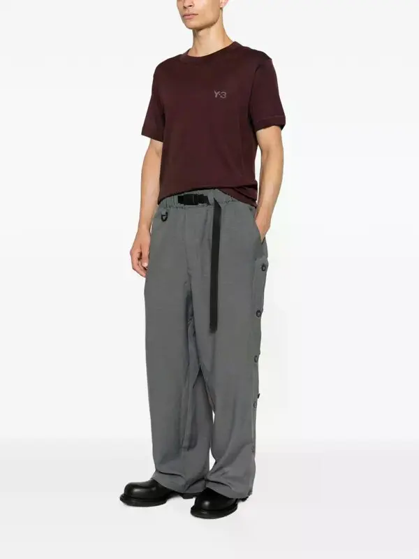 Y3 Logo-print Slim-fit T-shirt