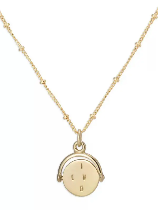 AUREE JEWELLERY Verona Spinning Pendant - Gold