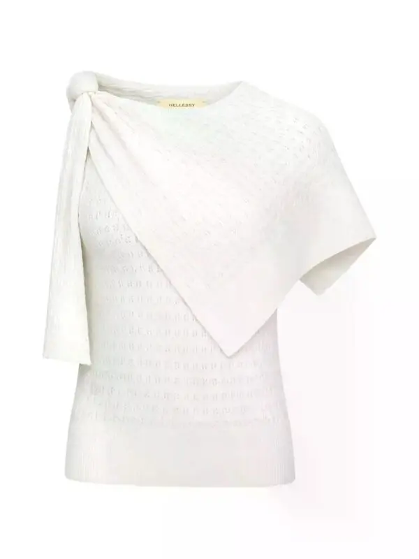 Hellessy Knitted Asymmetric-sleeve Sweater
