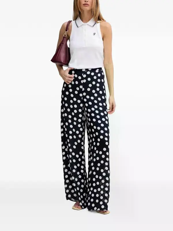Joseph Ribkoff Polka-dot-print Trousers