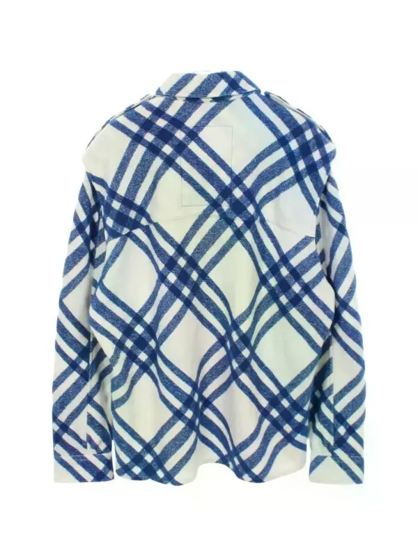 Burberry 2010s Check-print Shirt Jacket