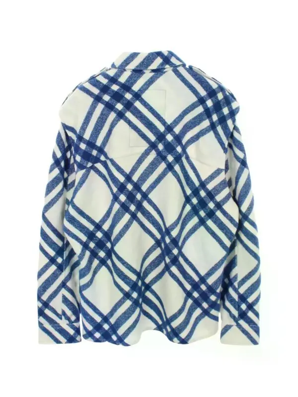 Burberry 2010s Check-print Shirt Jacket